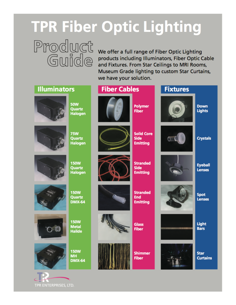 Brochures - TPR Enterprises